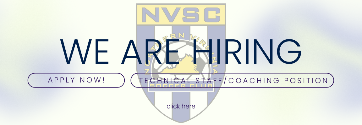 We are Hiring | Northern Virginia Soccer Club